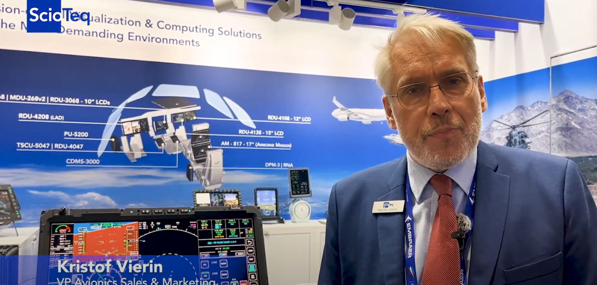 ScioTeq Large Area Display & PU-5200 at Paris Airshow 2025